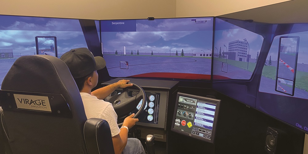 Keep On Truckin’: CDL simulator prepares technicians for driving heavy ...