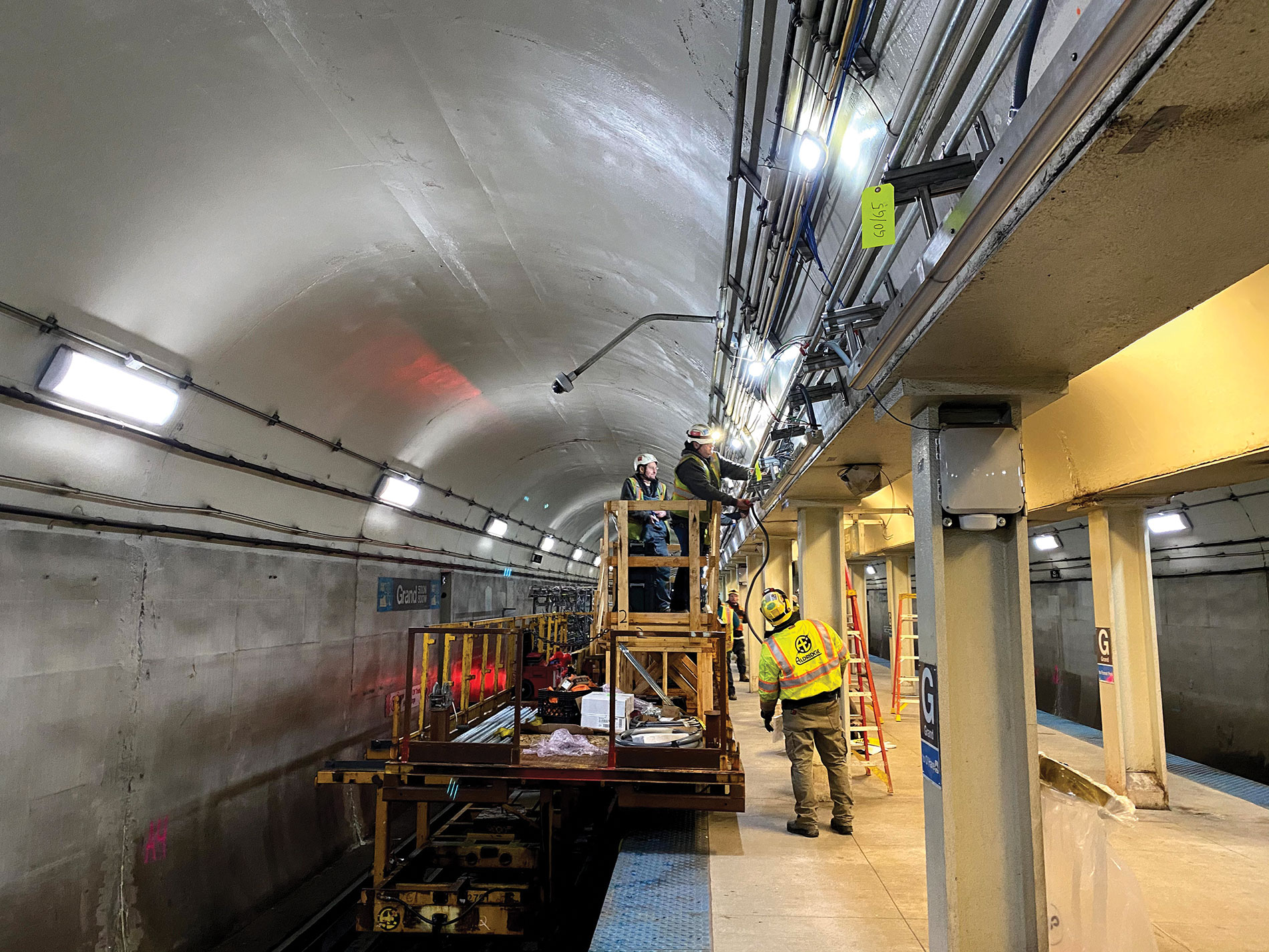 Underground Improvement: Aldridge Electric renovates Chicago subway ...