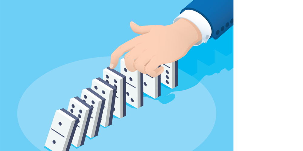 The Domino Effect: How Taking a Risk Can Lead to Increased Costs and ...