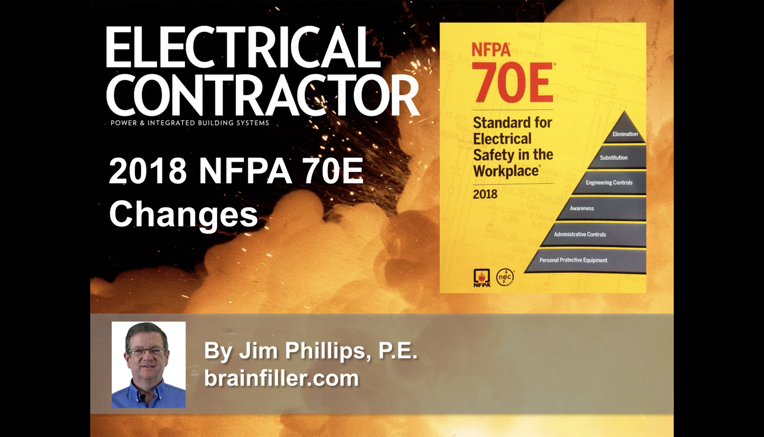 Watch: 2018 NFPA 70E Updates and Changes - Electrical Contractor Magazine