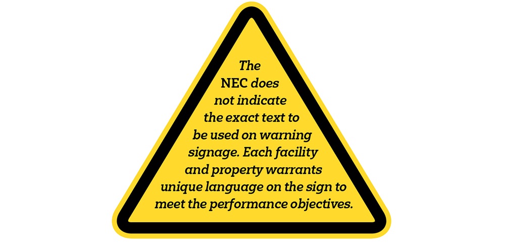 Here’s Your Warning Sign: Signage requirements for standby systems ...