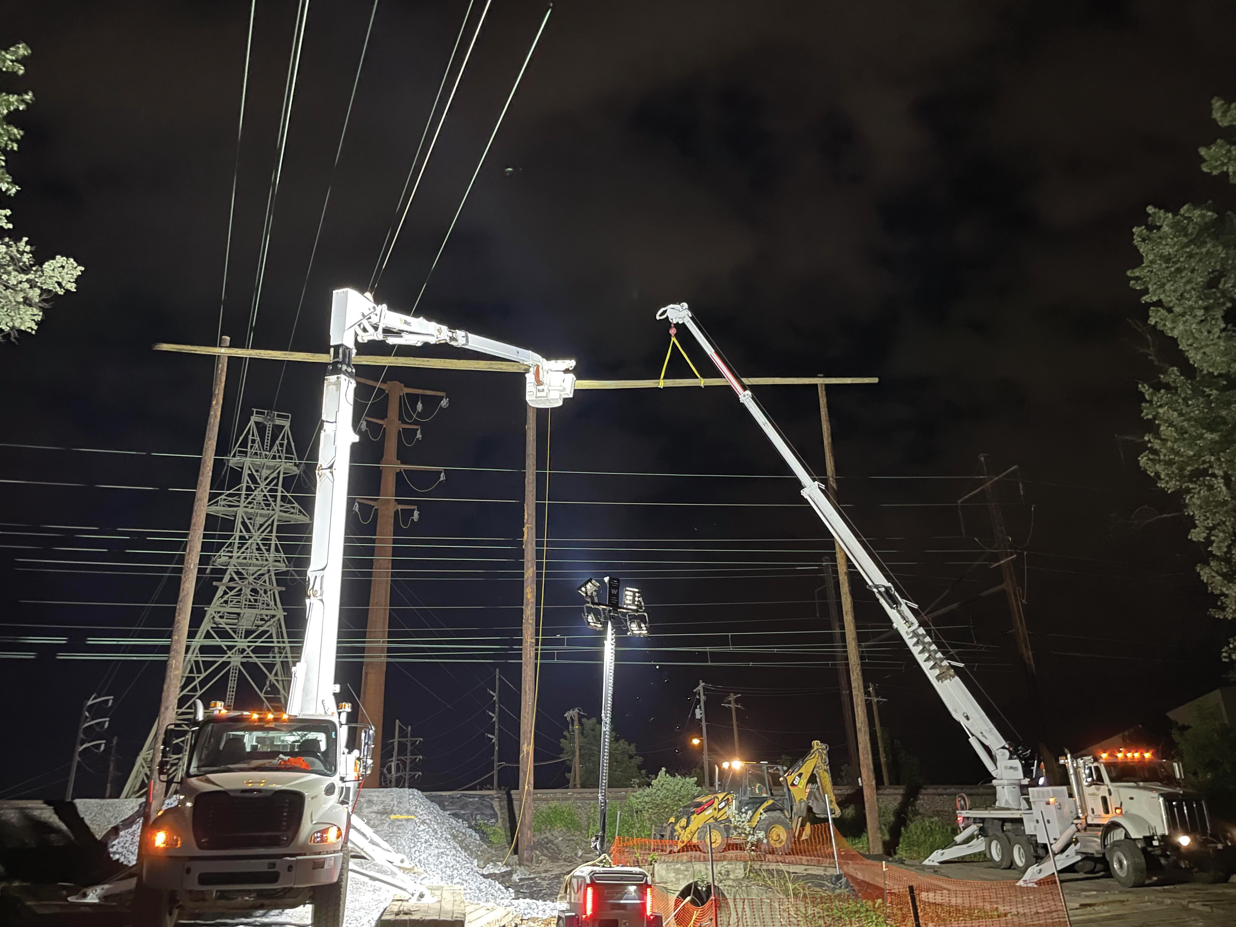 A Bridge to Cross: I.B. Abel Inc. completed a transmission line rebuild ...