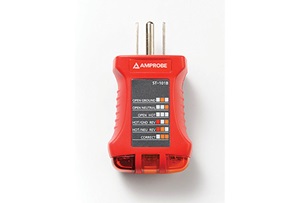 Commercial Electrics' Portable MS102H GFCI Outlet Tester - Electrical ...