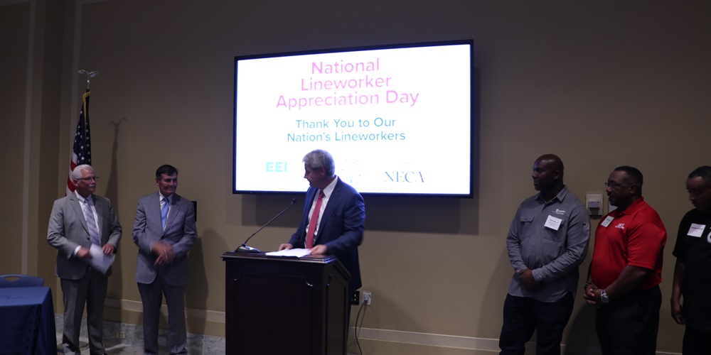 NECA, IBEW and EEI Host National Lineworker Appreciation Day Signing ...