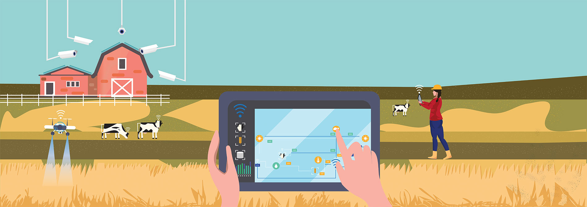 Farming in Connectivity: Emerging tech helps farmers better manage ...