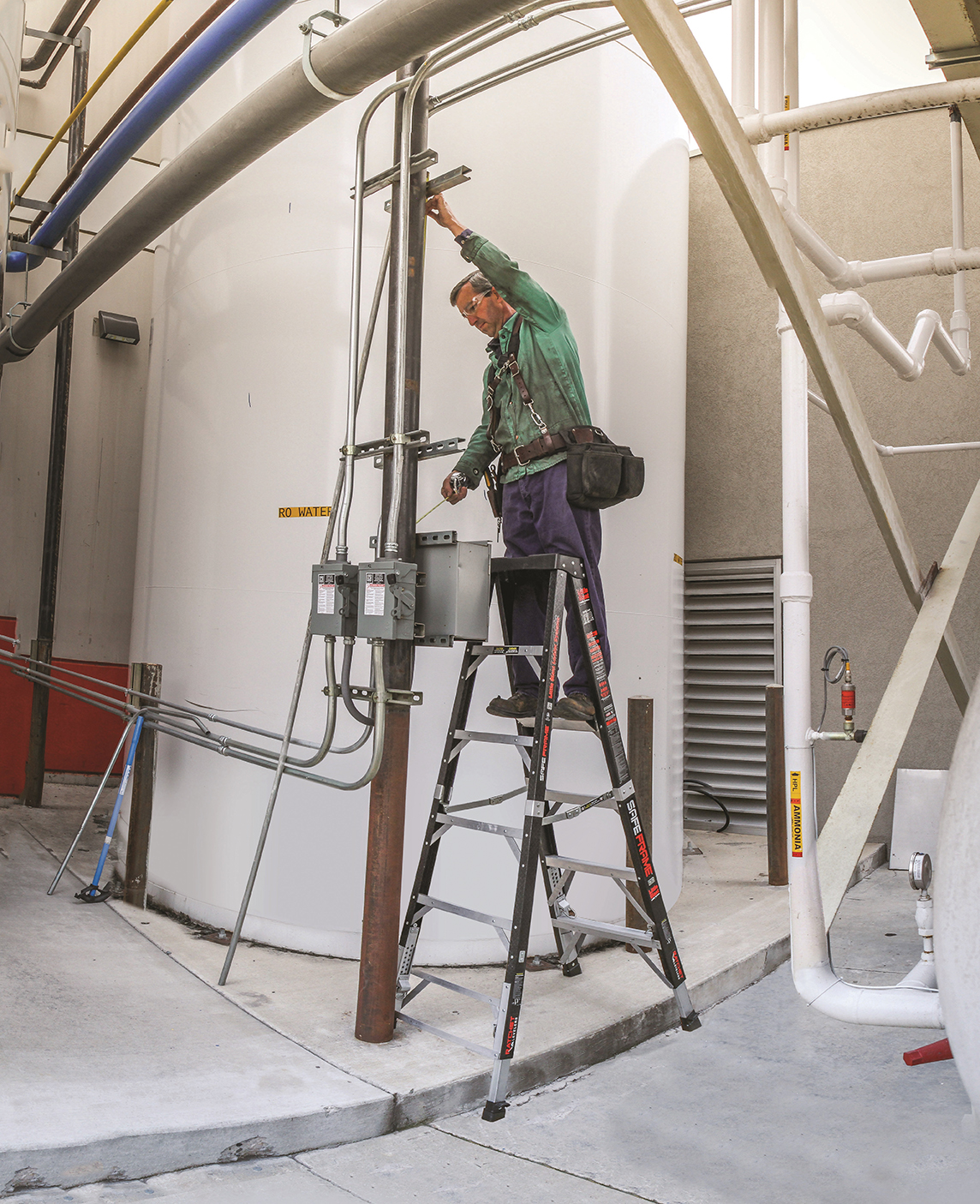 Unsafe Ladder Pictures