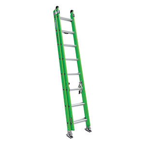 Werner’s Fiberglass Tapered Sectional Ladder - Electrical Contractor ...