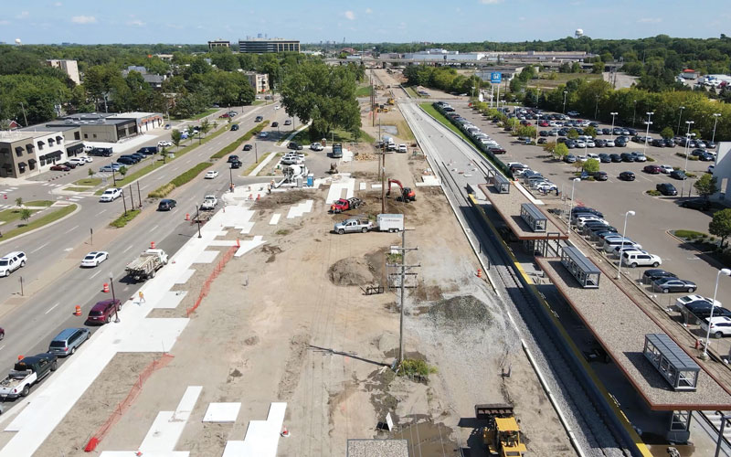 Top of the Line: Gunnar Electric Inc. works on Minnesota’s Green Line ...