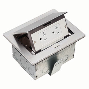 Arlington Industries Floor Box - Electrical Contractor Magazine