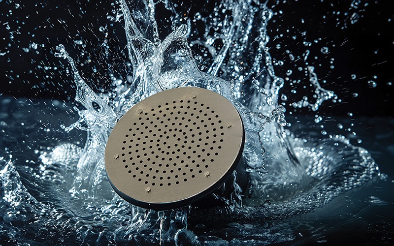 A Backyard Oasis: Underwater pool sound and decorative gas lighting ...